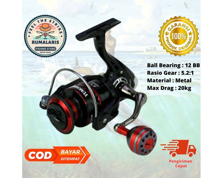 YUMOSHI RS1000 / RS2000 / RS3000 / RS4000 / RS5000 Reel Pancing ...