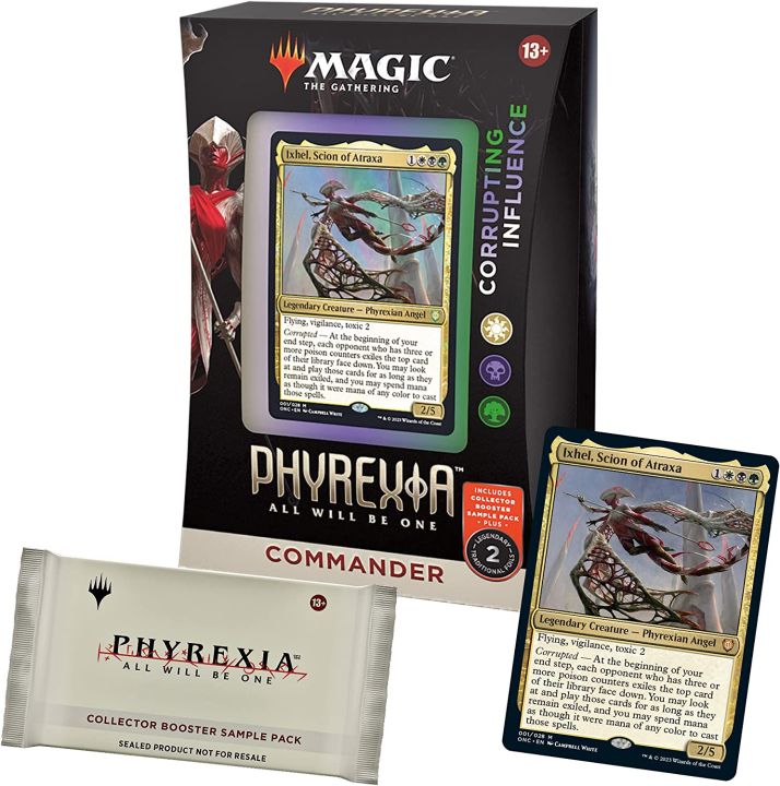 Magic: The Gathering Phyrexia: All Will Be One Commander Decks ...