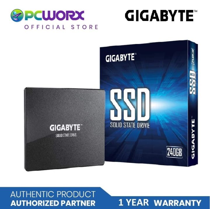 Gigabyte GP-GSTFS31240GNTD 240GB 2.5 Solid State Drive | Gigabyte 240GB ...