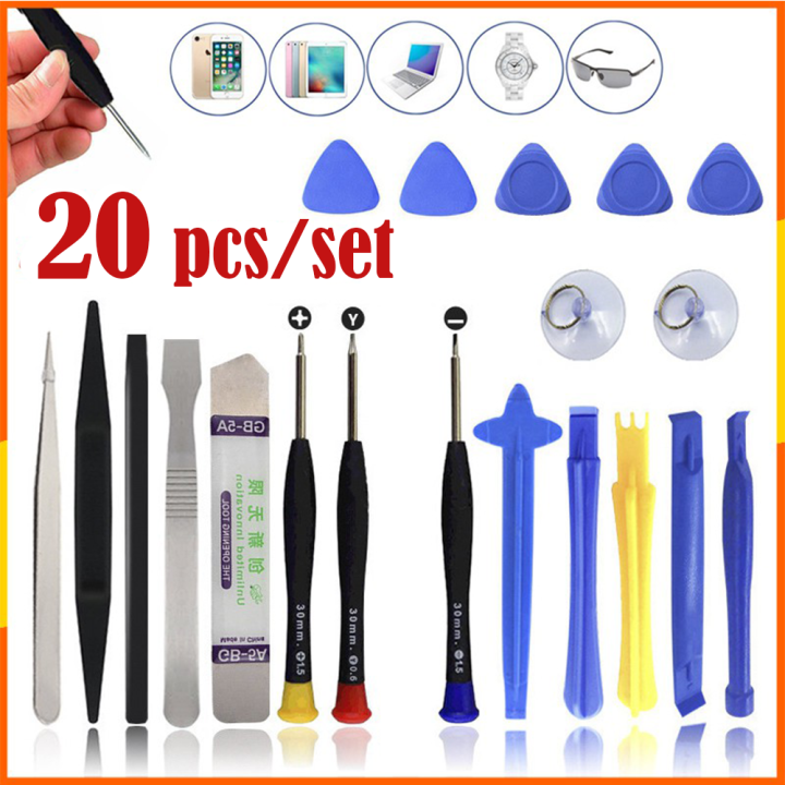20-in-1 Mobile Phone Repair Tools Kit Notebook Laptop Tablet Watch ...