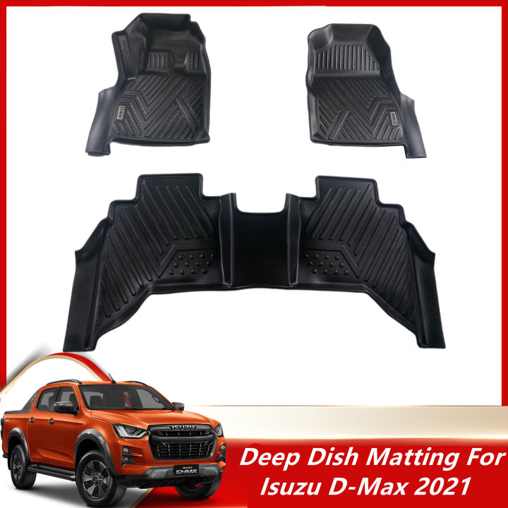 ISUZU D-MAX DMAX 2021-2023 5D Deep Dish Matting | Lazada PH