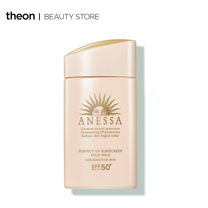 Anessa Perfect UV Sunscreen Mild Milk 60ml SPF50 PA++++ 60ml [MFG: 28 ...