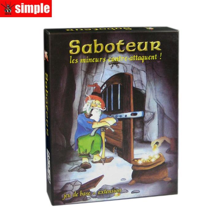 Saboteur Board Game 1+2 Version/Saboteur1 Version Jeu De Funny Board ...