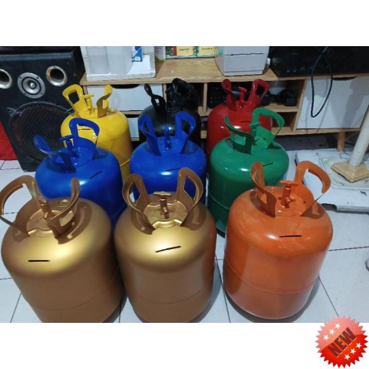 LPG Money Tank Metal Alkansya Coin Bank | Lazada PH