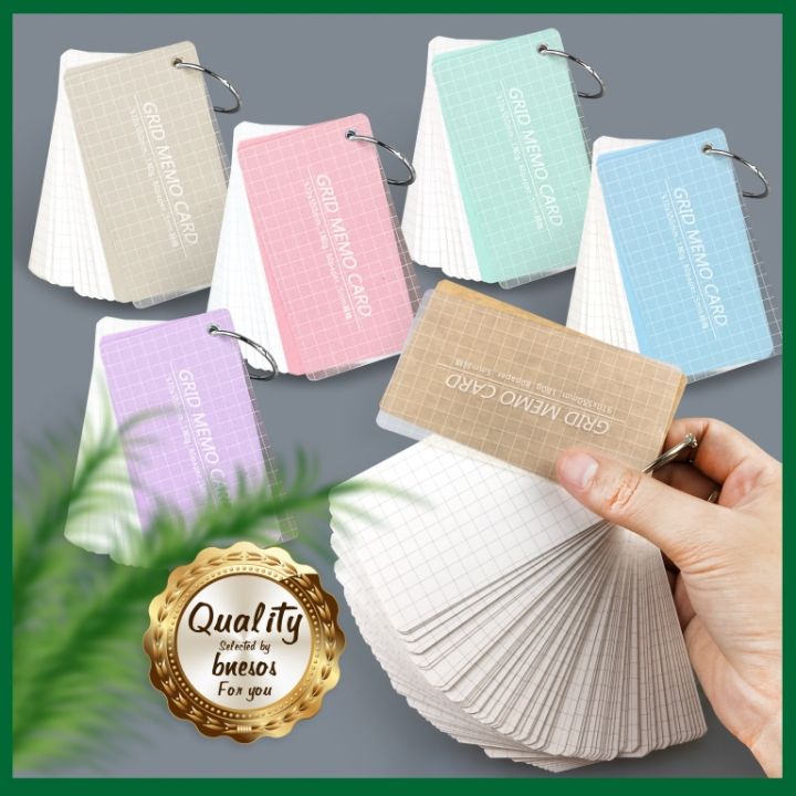 bnesos Stationary School Supplies Key Ring Memo Pad 80 Sheets PP Cover ... bnesos Stationary School Supplies Key Ring Memo Pad 80 Sheets PP Cover ...