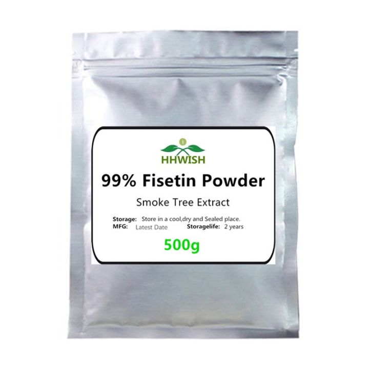 Hot Sale 99% Fisetin Powder,Smoketree Extract,Improve Brain Health and ...