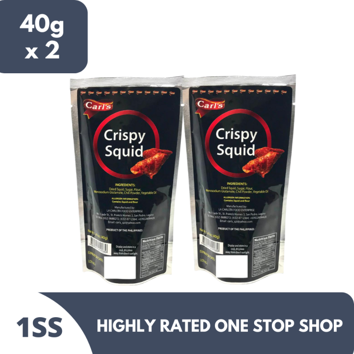 Carl's Crispy Squid 40g | Lazada PH