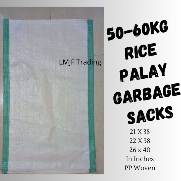 Rice Sacks Sako Garbage Sacks Palay Sako 50KG to 60KG | Lazada PH