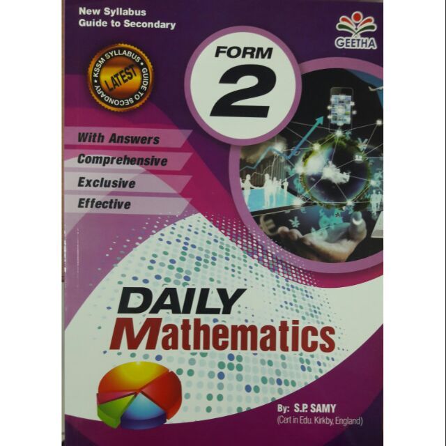 DAILY MATHEMATICS FORM 2 | Lazada