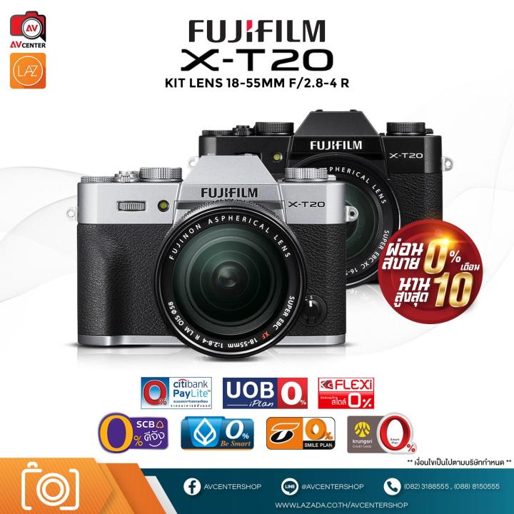 Fujifilm X-T20 KIT 18-55mm (ผ่อน 0% 10เดือน) | Lazada.co.th