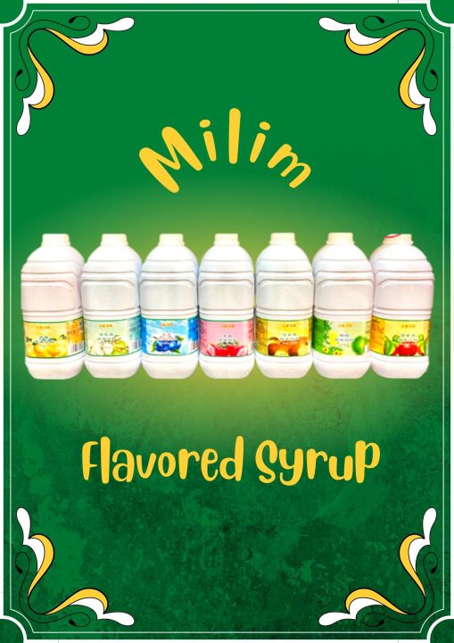 Milin Flavored Fruit Syrups Concentrated 2.5kg | Lazada PH