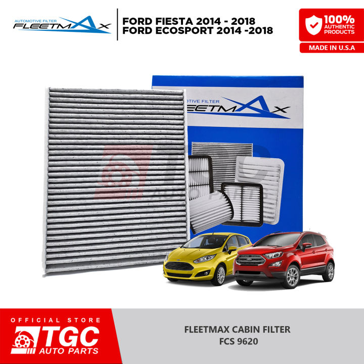 Fleetmax Cabin Filter / Aircon Cleaner FORD FIESTA 2014 - 2018 FORD ...