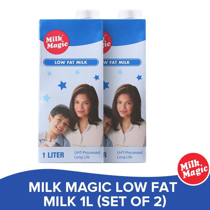 Milk Magic - Low Fat Milk 1 Liter (Set of 2) - Nutritious Healthy ...