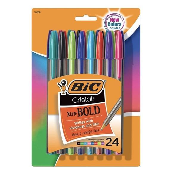 【panulat na panulat】 BIC Cristal Xtra Bold Ballpoint Pen 1.6mm Black ...