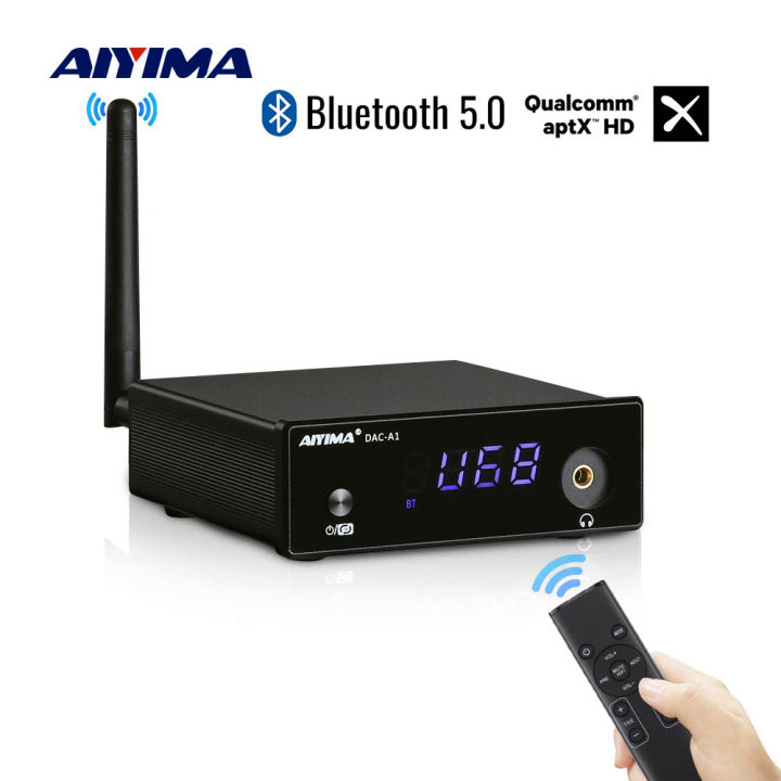 AIYIMA DAC-A1 APTX HD Bluetooth Decoder Audio Headphone Amplifier ...