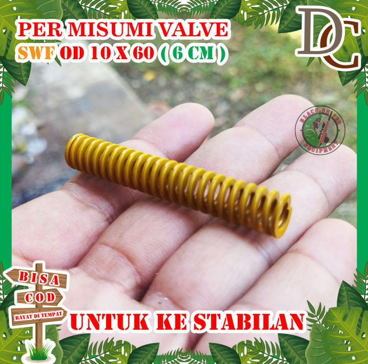 PER MISUMI VALVE SWF KUNING 10.5 X 65 / PER MIZUMI KUNING UNTUK ...