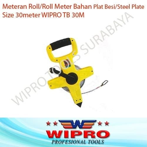 Roll Meter Steel Plate Meteran Roll Plat Besi Size 30m WIPRO TB ...