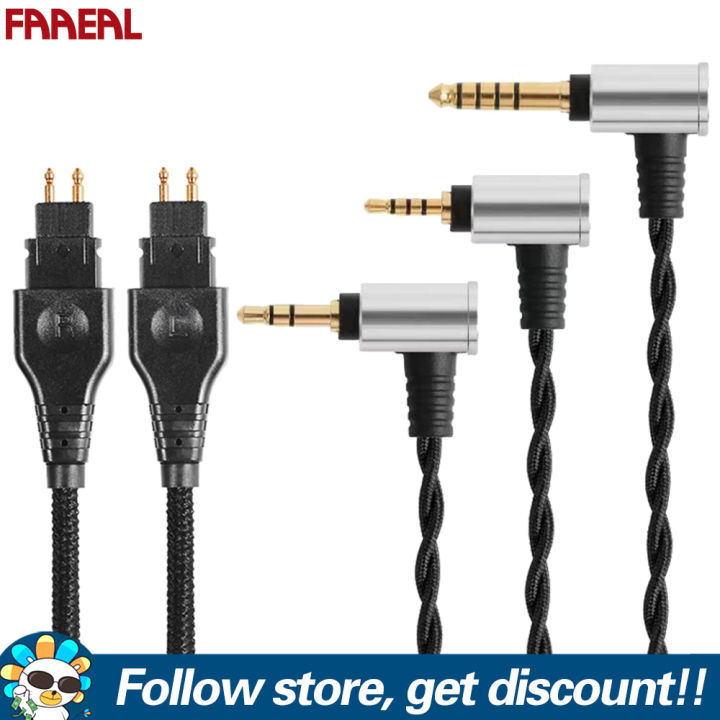 FAAEAL Upgrade Audio Replacement Cable 3.5mm Standard /2.5mm/4.4mm TRRS ...