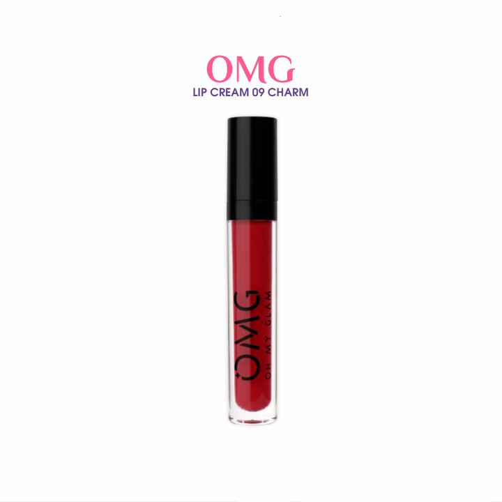 OMG OH MY GLAM MATTE KISS LIP CREAM | Lazada Indonesia