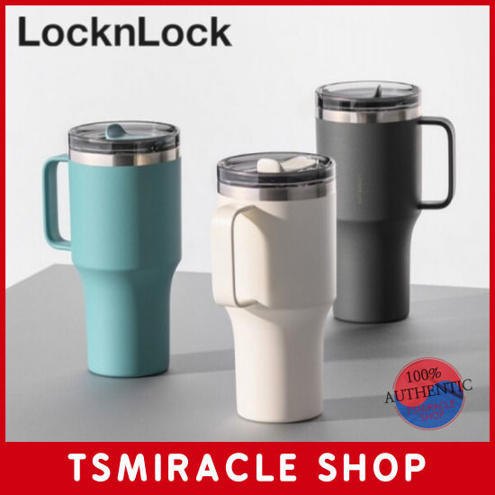 LocknLock แก้วมัคเมโทรรักษาความร้อนด้วยสแตนเลสแก้วเก็บความร้อนขนาด355 ...