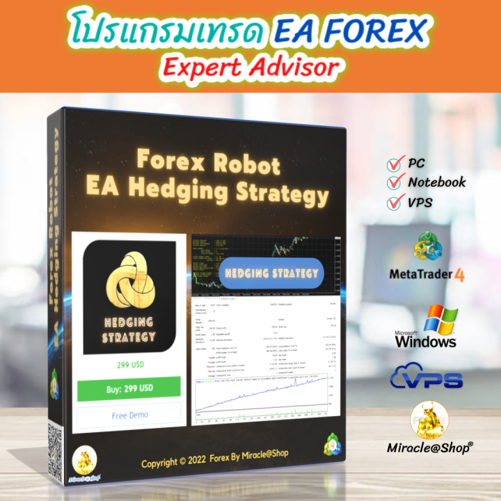 โปรแกรมเทรด Ea Hedging Strategy Mt4 Th