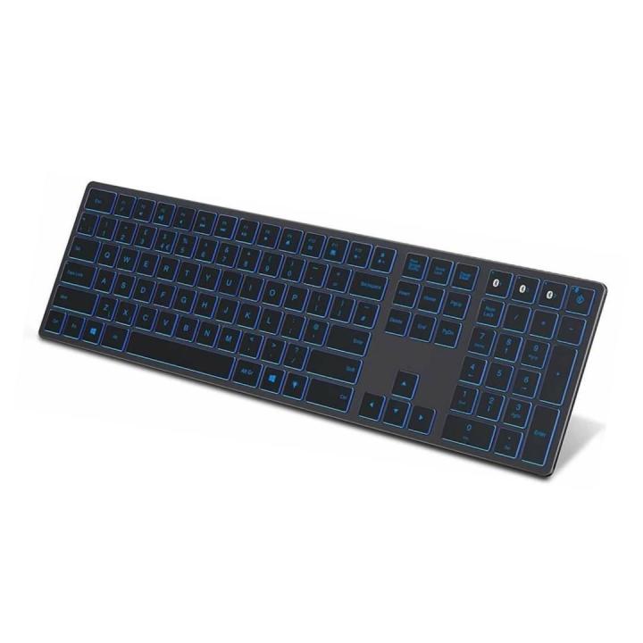 [2581] Jelly Comb IWG-ZXBT3 Bluetooth Backlit Keyboard | Lazada Singapore