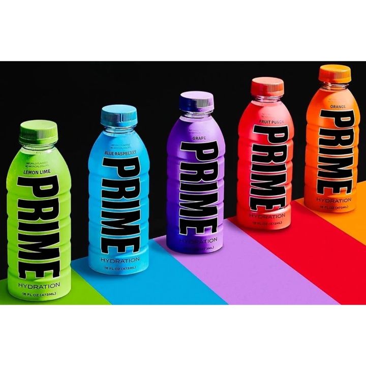 PRIME Hydration by Logan Paul x KSI Bottle & Can นำเข้าจาก US | Lazada ...