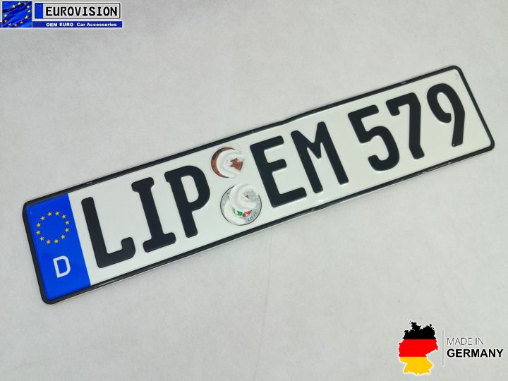 Europlate LEGIT FROM GERMANY in Used Condition - Various Single German ...