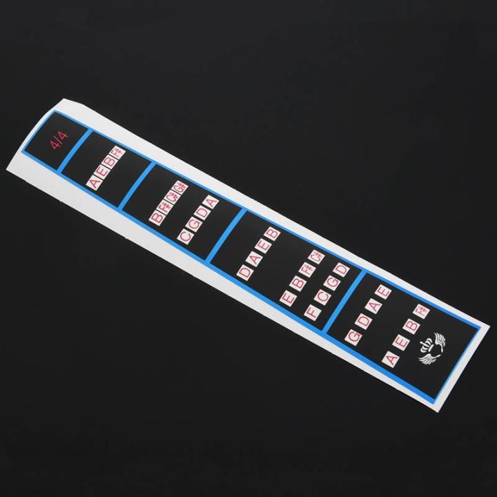 Violin Finger Guide Fingerboard Sticker Fret Guide Label Finger Chart
