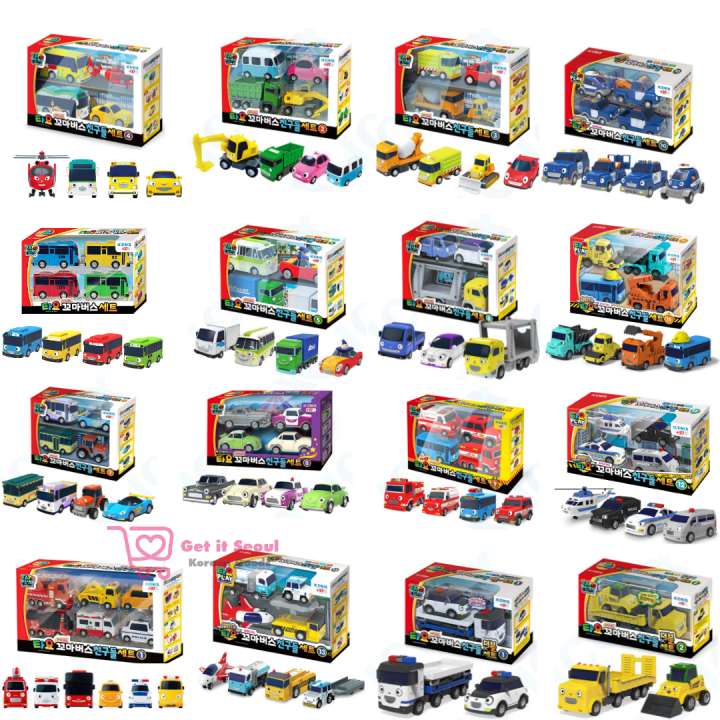 Tayo Little Bus Friends Set 1 ~ 13 Toy mini car fire truck police car ...