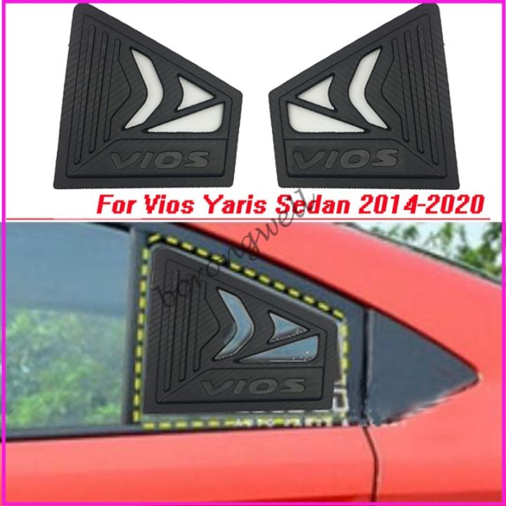 For Toyota Vios Yaris Sedan 2014-2020 Exetrior Rear Car Side Window ...