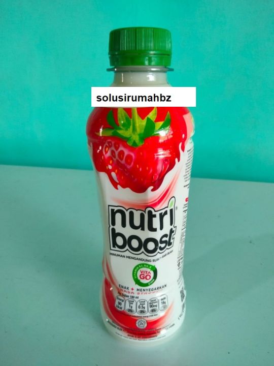 Nutri Boost Rasa Stroberi 300ml trawberry Juice Milk Susu Jus 300 ml ...