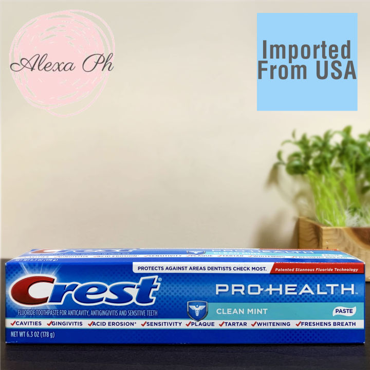 Crest Pro-Health Clean Mint Toothpaste (121 g, 178 g) | Lazada PH