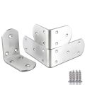 FULAIAN | Stainless Steel 304 Corner Bracket 90 Degree Right Angle ...