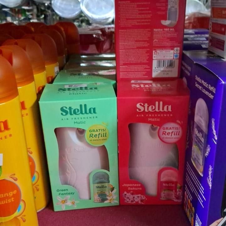 Pengharum Ruangan Otomatis Timing Stella Matic Semprot Refill | Lazada ...