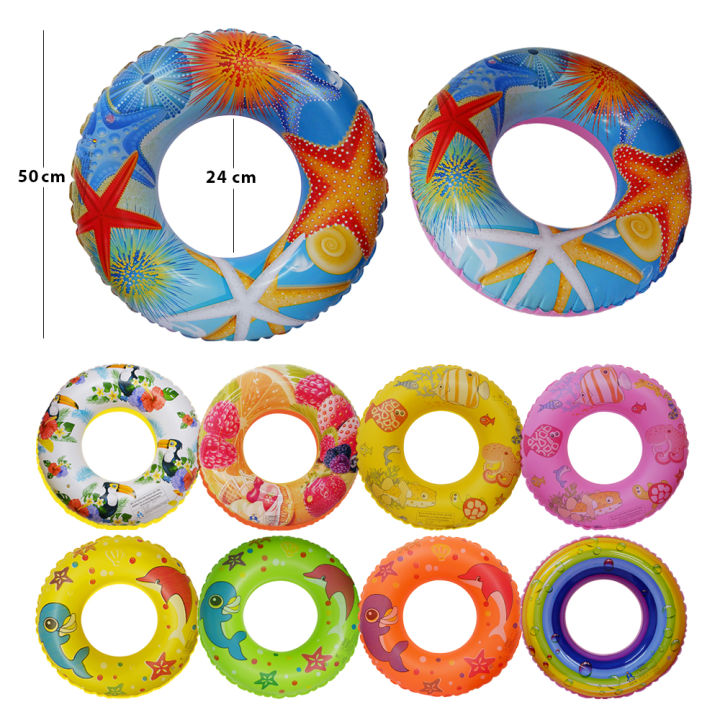 Cartoon Character Swim Ring Floater 22 Inches | Lazada PH