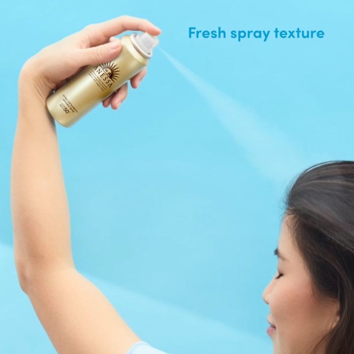 COD- ANESSA Perfect UV Sunscreen skincare Gold Milk/Spray 60g SPF 50 ...