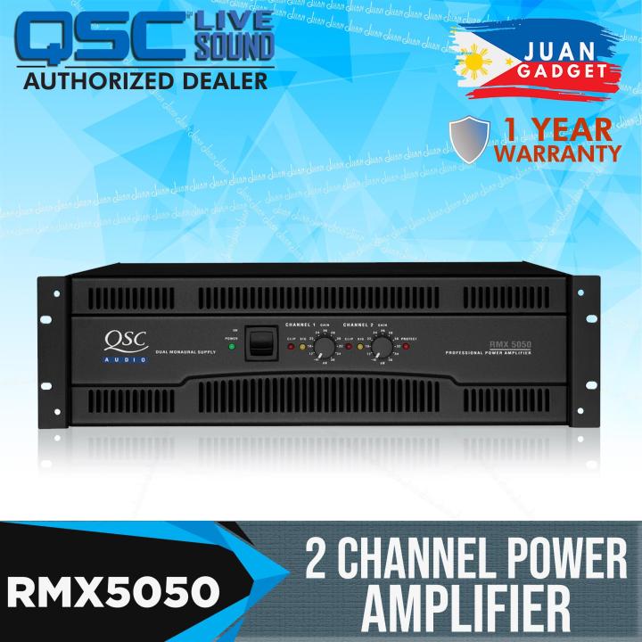 QSC RMX-5050 2 Channel Power Amplifier | JG Superstore | Lazada PH