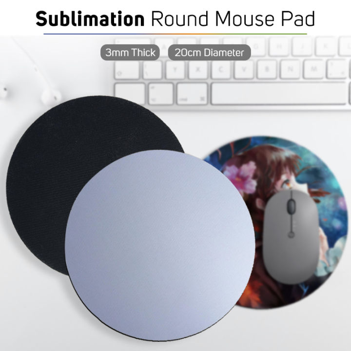 Print Digital - Sublimation Mouse Pad (20x20)x3MM ROUND | Lazada PH