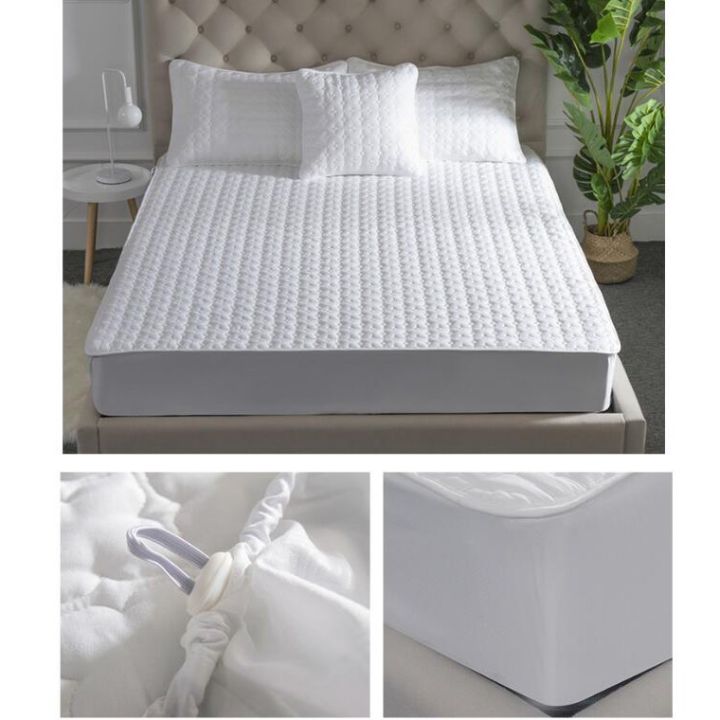 Waterproof Cadar Queen Mattress Protector Cadar Patchwork Fitted ...