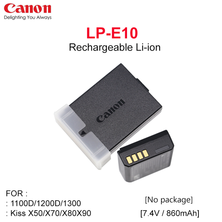 Canon Battery LP-E10 แบตแท้ เเบตสำรอง | Lazada.co.th