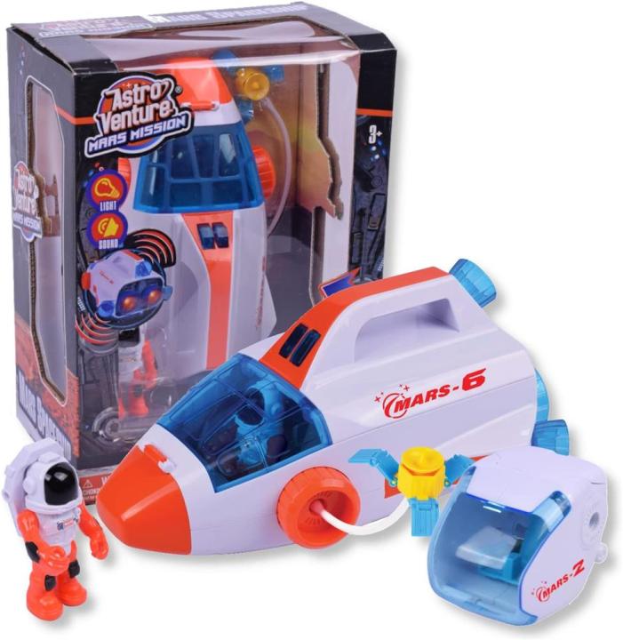 [คูปอง 2 ต่อ] Astro Venture Mars Mission Spaceship ยานพร้อมนักบินอวกาศ ...