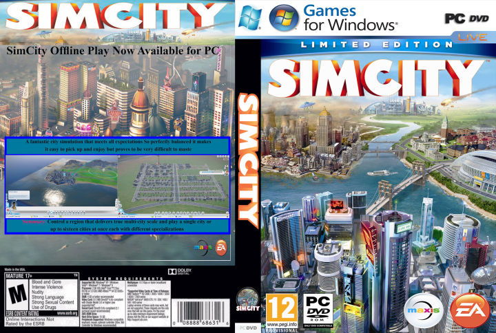 SimCity Limited Edition PC GAME [Offline INSTALLATION] | Lazada