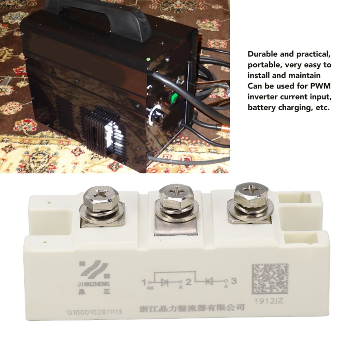 Large Power Semiconductor Rectifier Module Welded Structure 3 Terminals ...