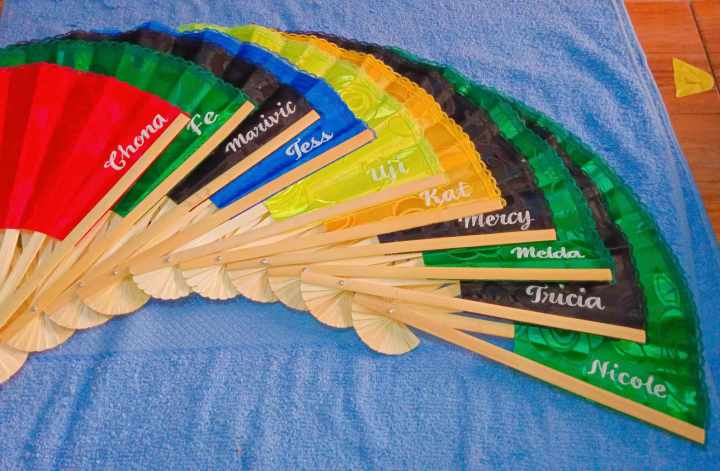 Personalized Hand fan with Embroidered Name | Lazada PH