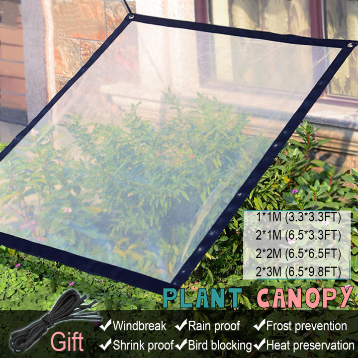 Greenhouse Nylon Film Waterproof Plant Canopy Rainproof Cover Sunshade ...