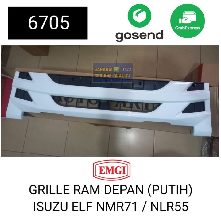 GRILLE GRILL RAM DEPAN (PUTIH) ISUZU ELF / NKR / NMR71 / NLR55 *6705 ...