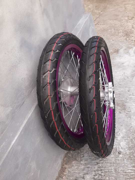 Ban Set Cacing CRF Roda Set CRF Cacing Ban Supermoto Herex CRF 150 ...