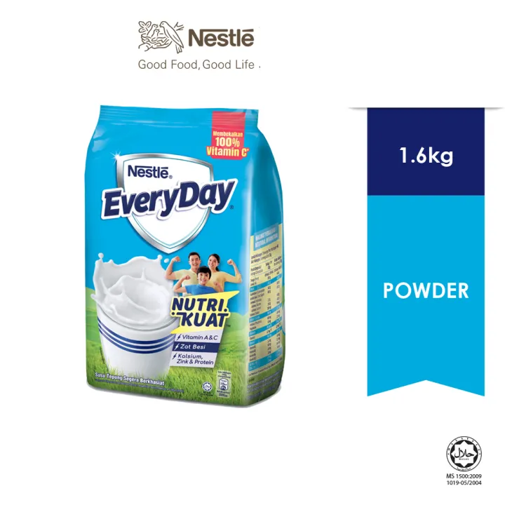 NESTLE EVERYDAY Powder Softpack 1.6kg | Lazada