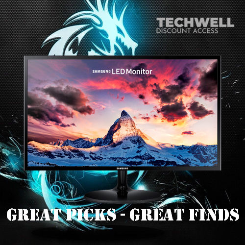 SAMSUNG 24" FHD Monitor SF350 with super slim design LS24F350FHEXXS ...